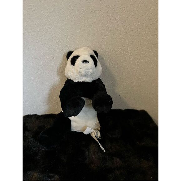 IKEA | Toys | Ikea Kramig Pandabear Soft Black White Plush Stuffed ...